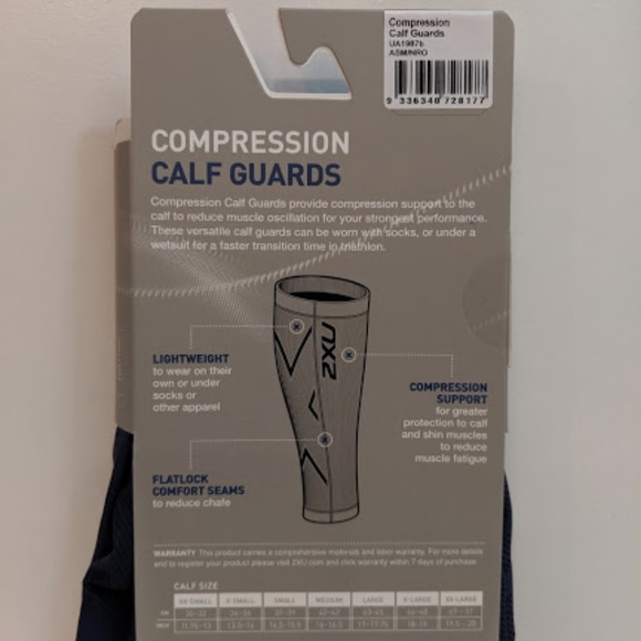 2xu | Other | 2xu Compression Calf Guards Unisex | Poshmark